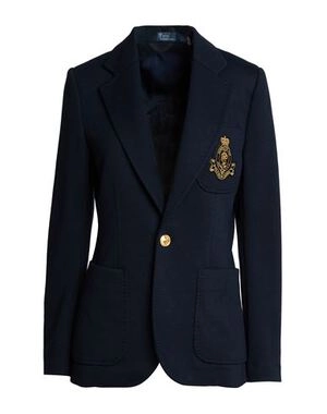 Polo Ralph Lauren Blazer Midnight Size Recycled Polyester, Viscose, Wool, Elastane - Blue