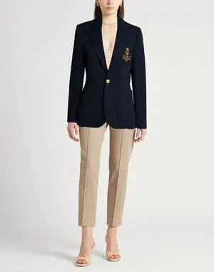 Polo Ralph Lauren Blazer Midnight Size Recycled Polyester, Viscose, Wool, Elastane