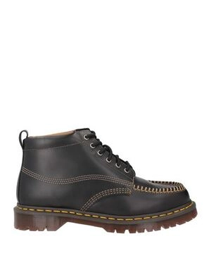 Dr. Martens Lowell Chukka Orleans Ankle Boots Size Leather - Black