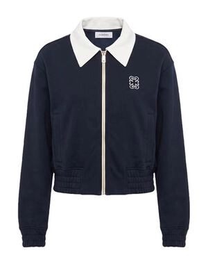Sandro Sweatshirt Midnight Size Cotton, Polyester
