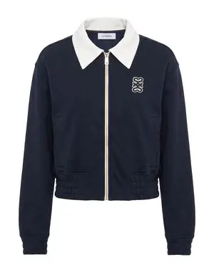 Sandro Sweatshirt Midnight Size Cotton, Polyester