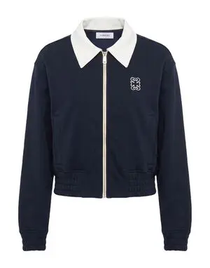 Sandro Sweatshirt Midnight Size Cotton, Polyester