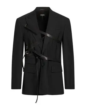 Dsquared2 Blazer Size Polyester, Virgin Wool, Elastane, Calfskin