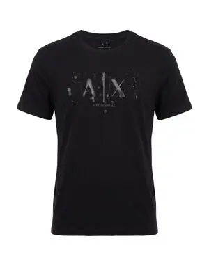 Armani Exchange T-shirt Size Cotton - Black