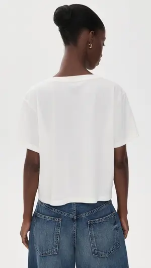 ASKK NY Shrunken V Neck Tee