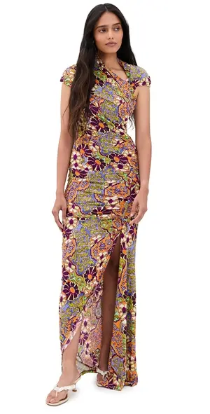 ALEMAIS Joanna Midi Dress - Multi