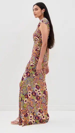 ALEMAIS Joanna Midi Dress