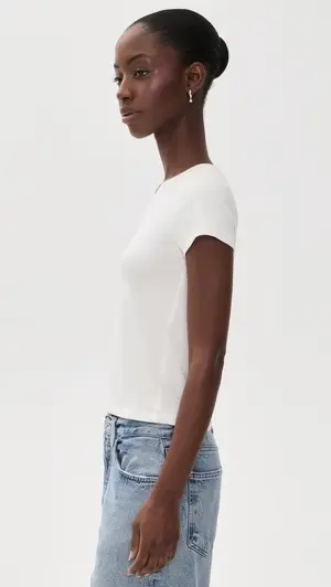 DL1961 Shrunken Tee V-neck