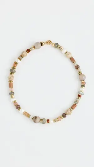 Shashi Joe Smooth Gemstone Necklace