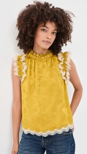 Sea Flutter Sleeve Top