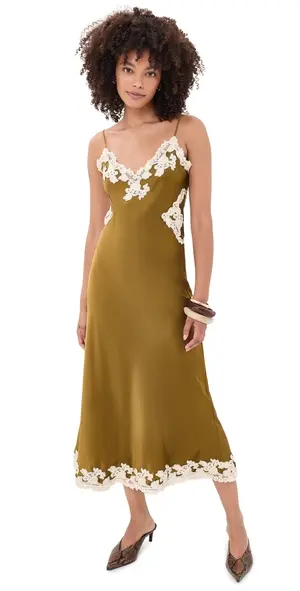 Ronny Kobo Lalita Dress - Ochre