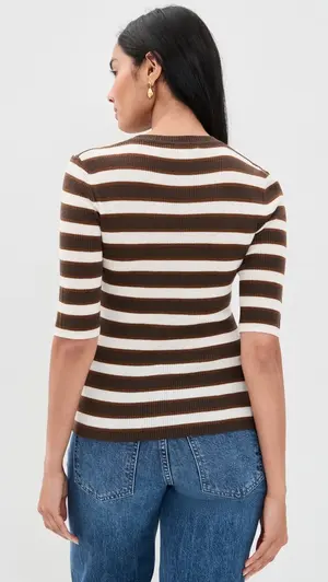 FAVORITE DAUGHTER The Amelia Crew Neck Top