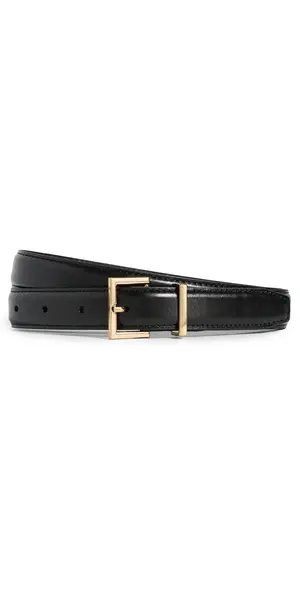 FRAME The Square Buckle Belt - Black