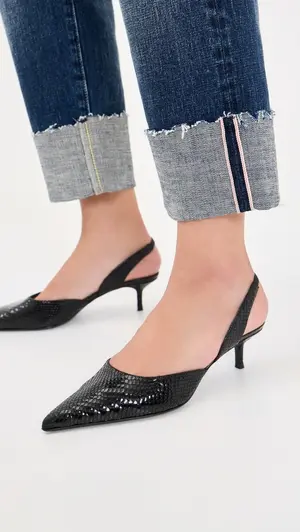 Staud Sebastian Slingback Heels