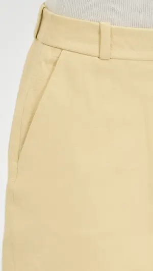FRAME The Leather Miniskirt