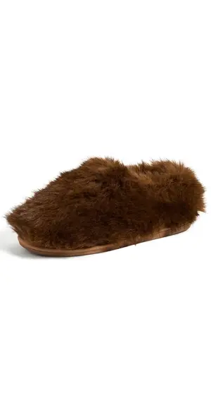 Free People Snowed In Slippers - Mink