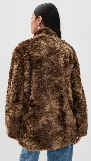 Isabel Marant Étoile Faux Fur Jya Coat