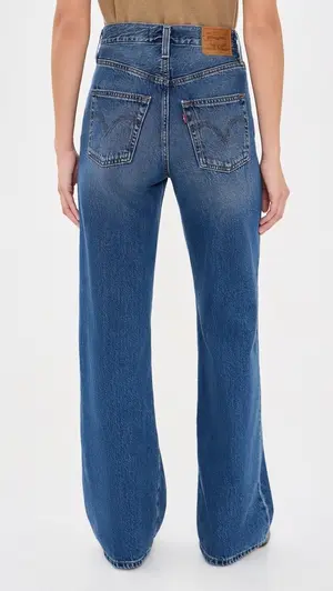 LEVI'S Ribcage Wide Leg Jeans