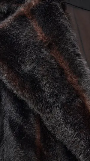 Apparis Gabrielle Shaved Mink Maxi Coat
