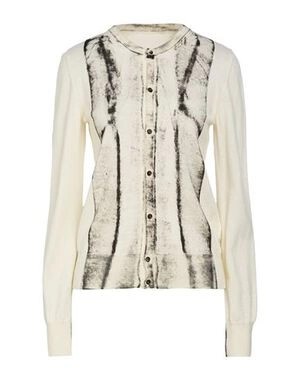 MAISON MARGIELA Acrylic And Virgin Wool Knit Cardigan - White