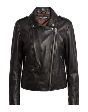 Brown Leather Biker Jackets