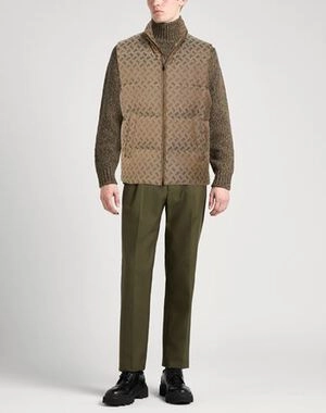 Herno Vest Camel Size Polyester, Cotton
