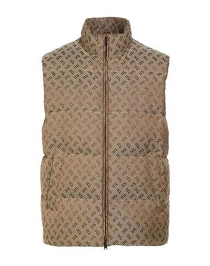 Herno Vest Size Polyester, Cotton - Camel