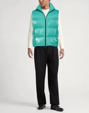 Herno Vest Turquoise Size Polyamide