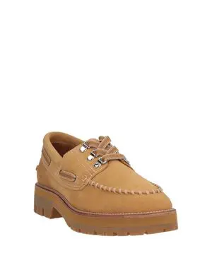 Rag & Bone Cameron Boat Shoe Loafers Camel Size Leather