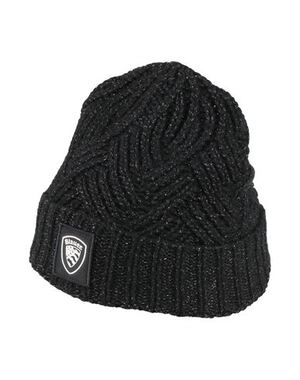 BLAUER. Beanie Hat - Black