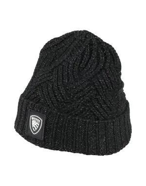 BLAUER. Beanie Hat - Black