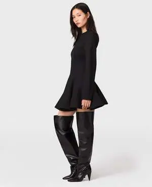 Stella McCartney Peplum Wool Mini Dress