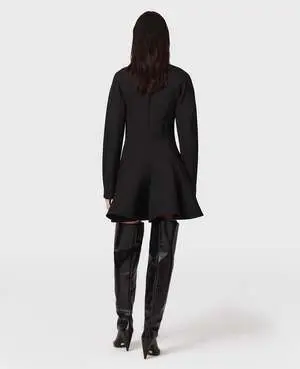 Stella McCartney Peplum Wool Mini Dress