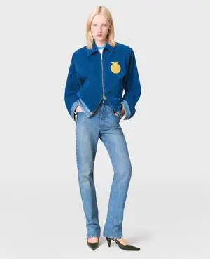 Stella McCartney Corduroy Panel Slim-leg Jeans