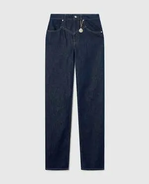 Stella McCartney Chaps Stitch Slim-leg Jeans - Blue
