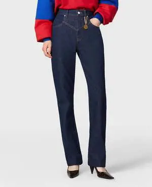 Stella McCartney Chaps Stitch Slim-leg Jeans
