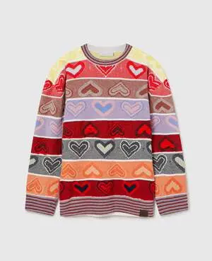 Stella McCartney Heart Fair Isle Jumper