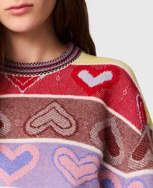 Stella McCartney Heart Fair Isle Jumper
