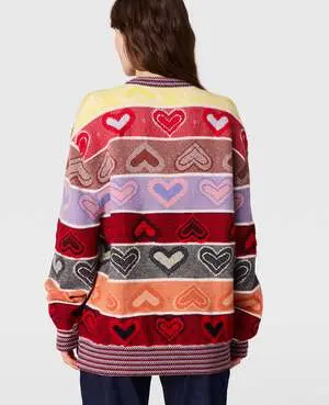 Stella McCartney Heart Fair Isle Jumper