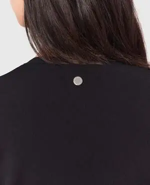 Stella McCartney Compact Knit Bell-sleeve Cardigan
