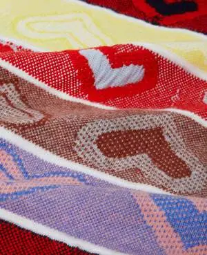 Stella McCartney Heart Fair Isle Scarf