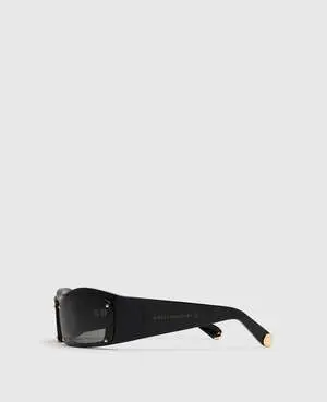 Stella McCartney Medallion Geometric Sunglasses - White