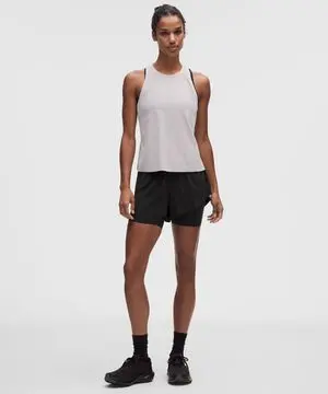Lululemon Sleek Perforated 2-in-1 High-rise Short - Black