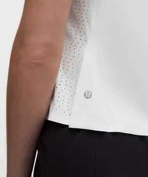 Lululemon Perforated Running Short-sleeve Shirt - White