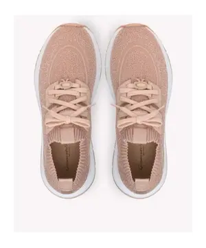 GIANVITO ROSSI Lace Up Sneakers - Nude