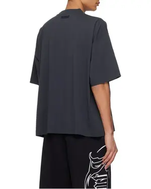 Vetements Graphic Printed Crewneck T-shirt - Black