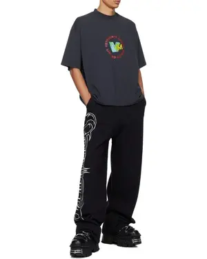 Vetements Graphic Printed Crewneck T-shirt