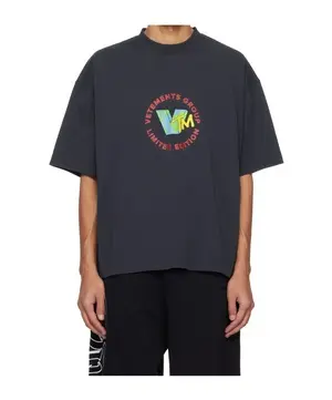 Vetements Graphic Printed Crewneck T-shirt
