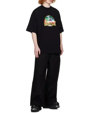 Vetements X South Park Graphic Printed Crewneck T-shirt - Black