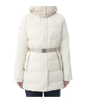 Duvetica Long-sleeved Hooded Down Jacket
